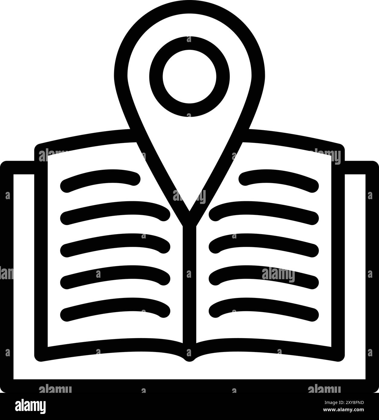 Library Vector Icon Design Illustration Stock Vector Image & Art - Alamy