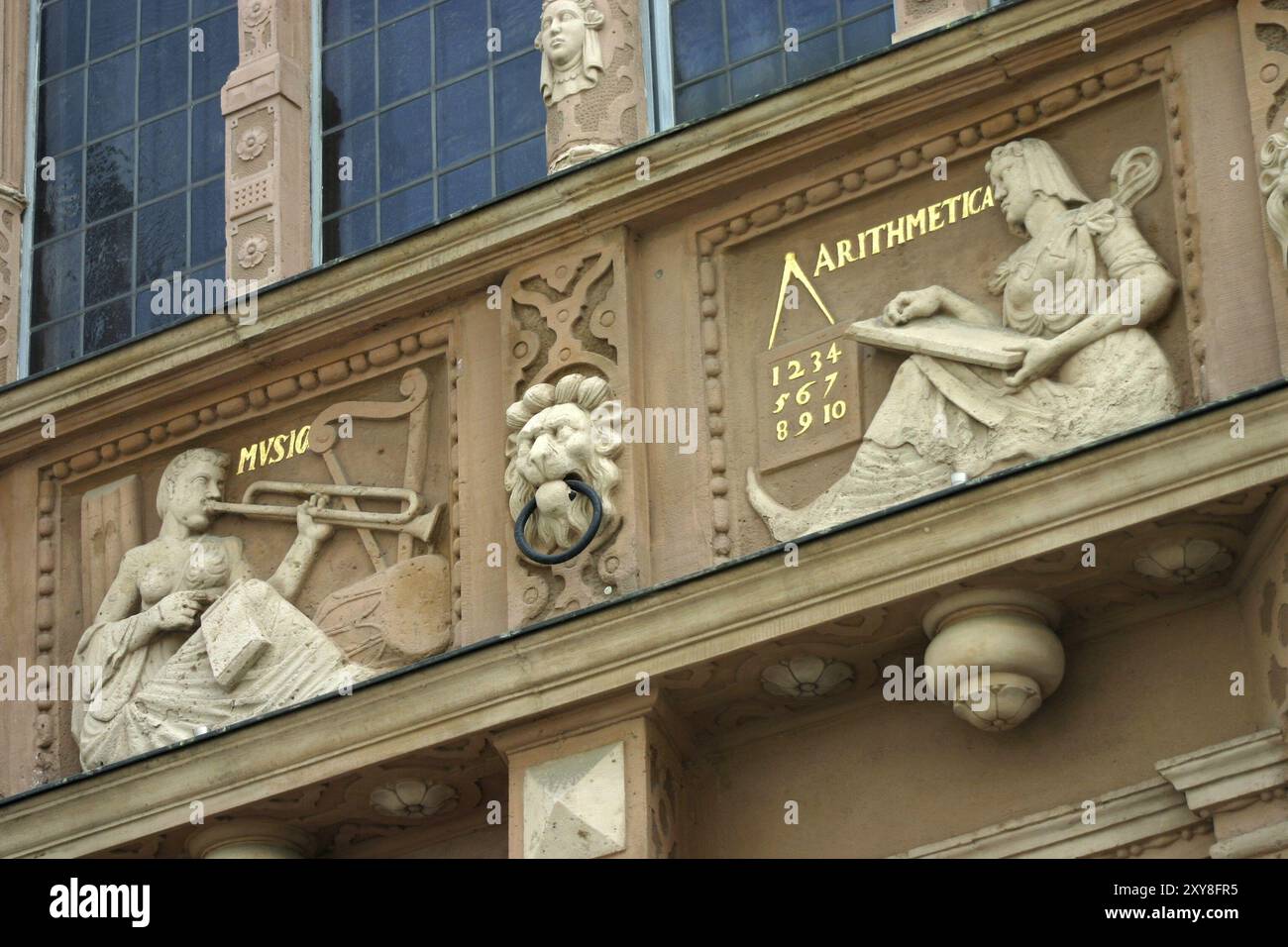 The reliefs appeal to the viewer's education, showing allegories of the ...