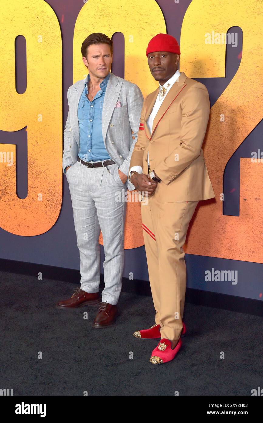 Scott Eastwood und Tyrese Gibson bei der Weltpremiere des Kinofilms ...