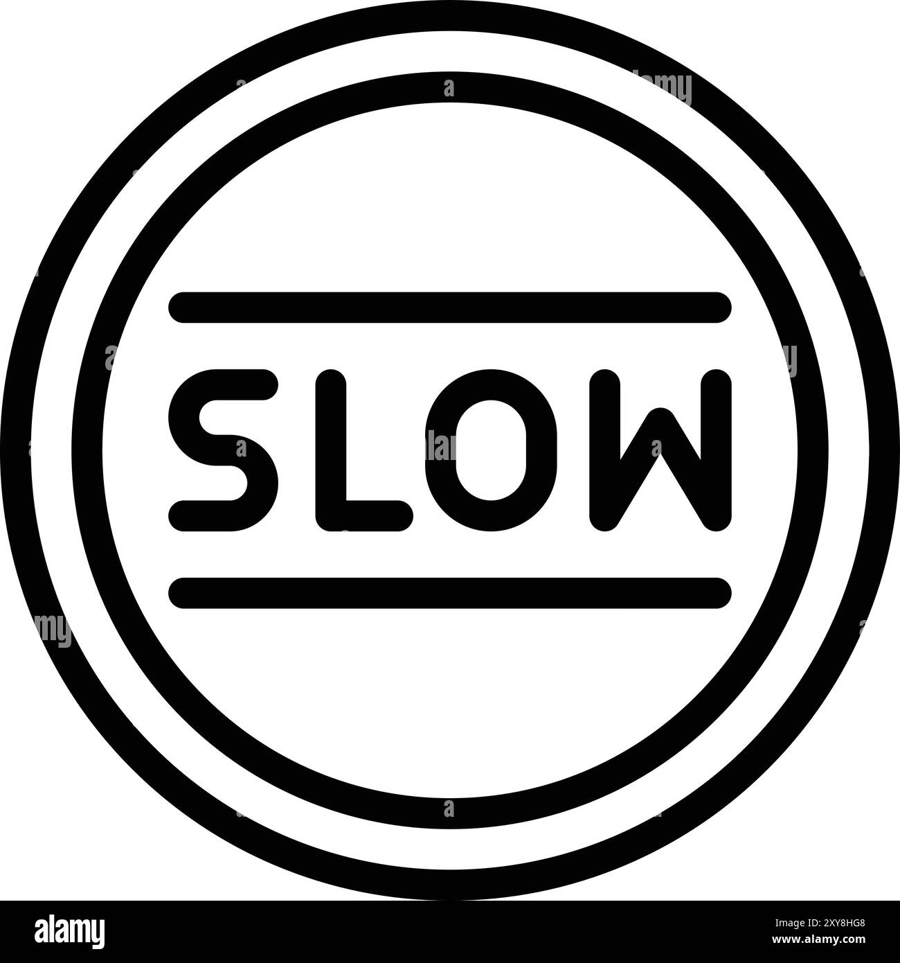 Slow design image Stock Vector Images - Alamy
