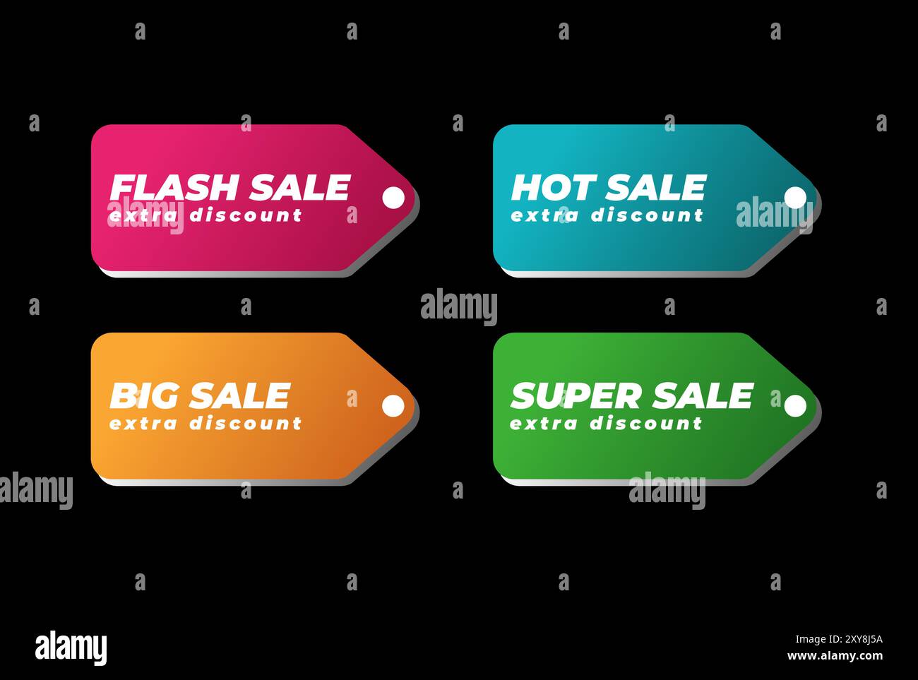Supermarket price tag Stock Vector Images - Alamy
