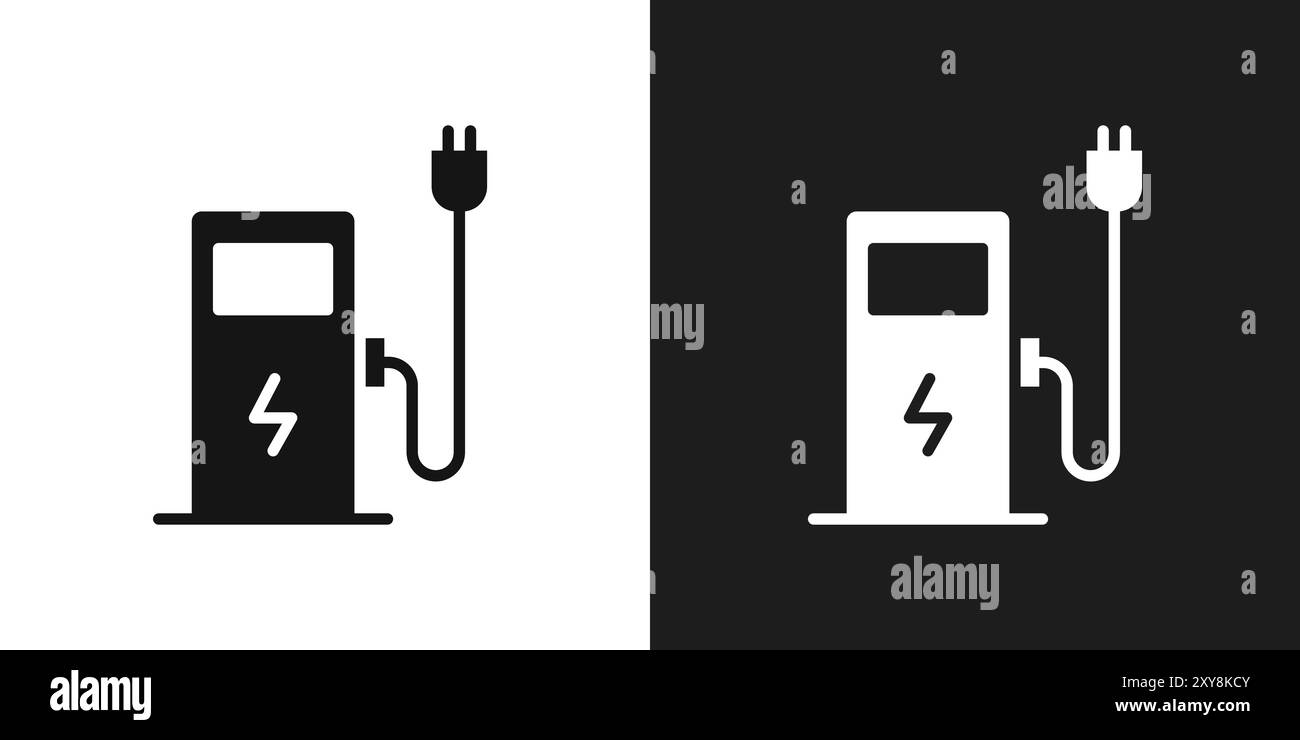 Vehicle charging infrastructure Stock Vector Images - Alamy
