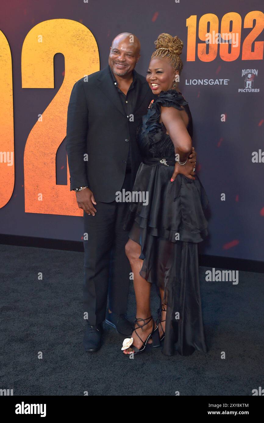 Michael Beasley und Deena Beasley bei der Weltpremiere des Kinofilms ...