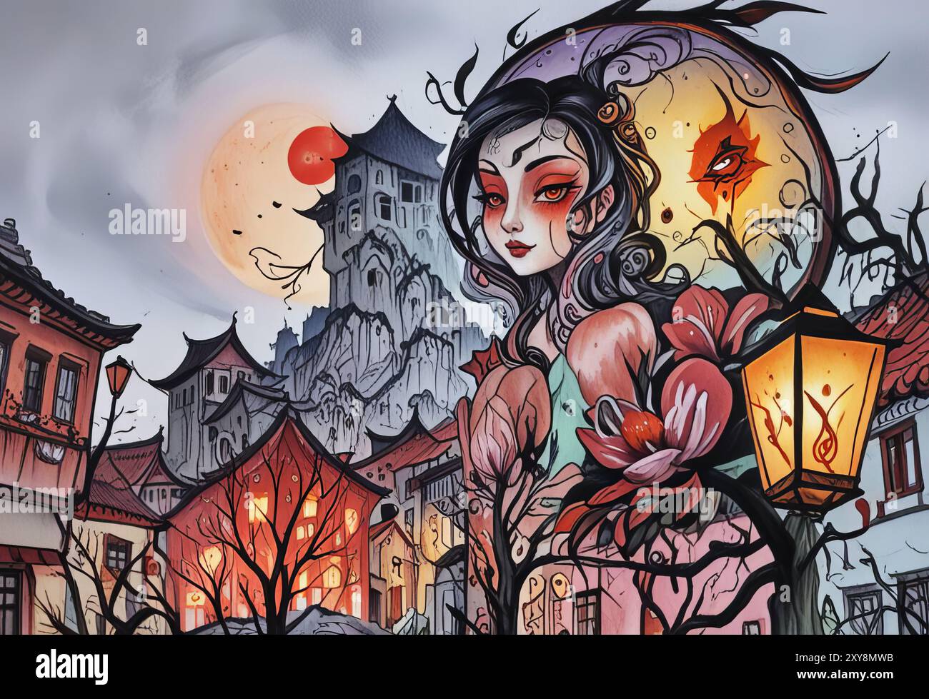 Ai generated face hi-res stock photography and images - Alamy