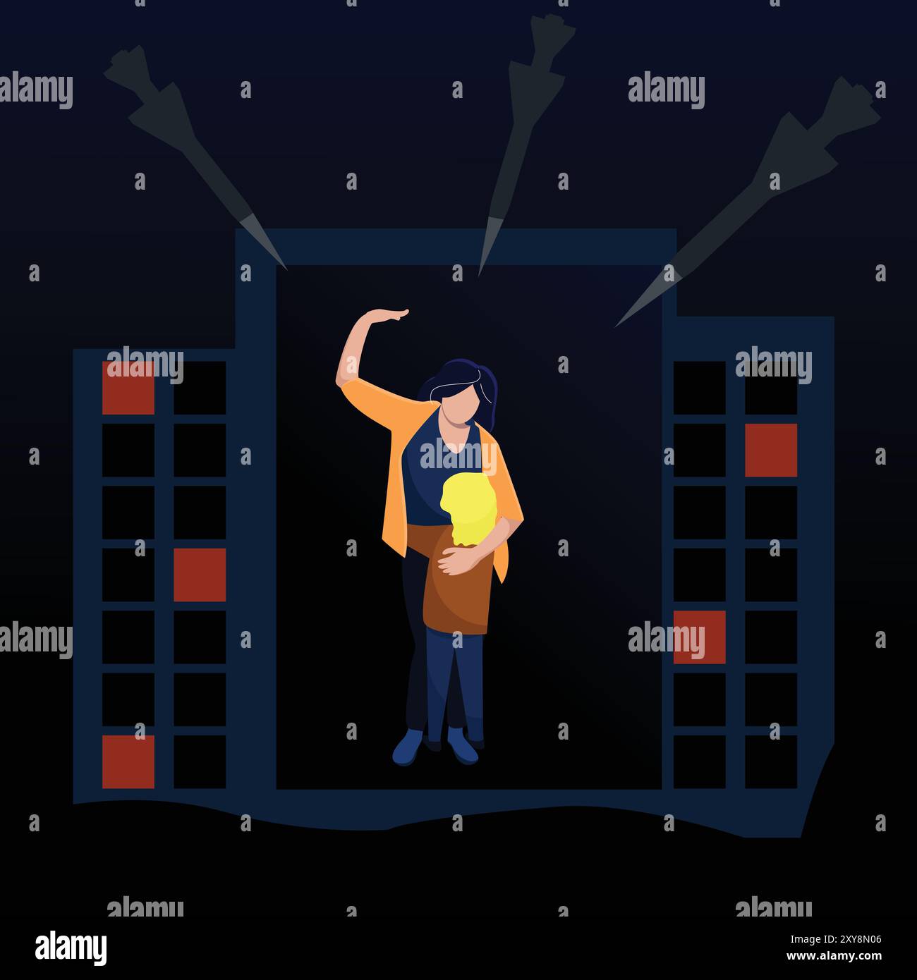 Civilian population Stock Vector Images - Alamy