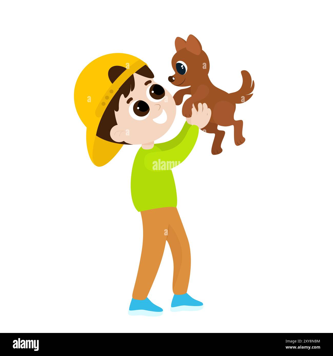 Pet with cap Stock Vector Images - Alamy