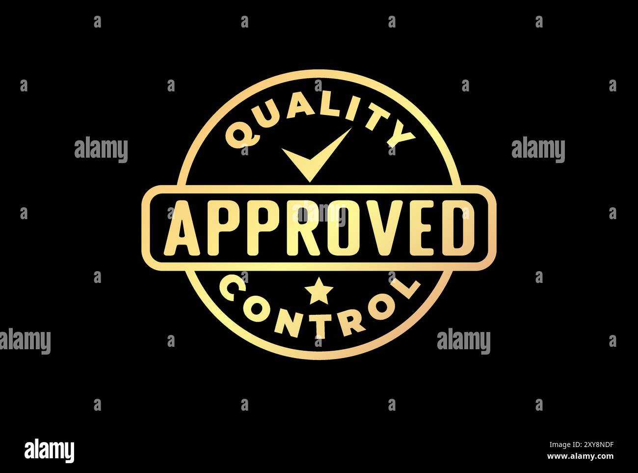 Accepted seal vector vectors hi-res stock photography and images - Alamy