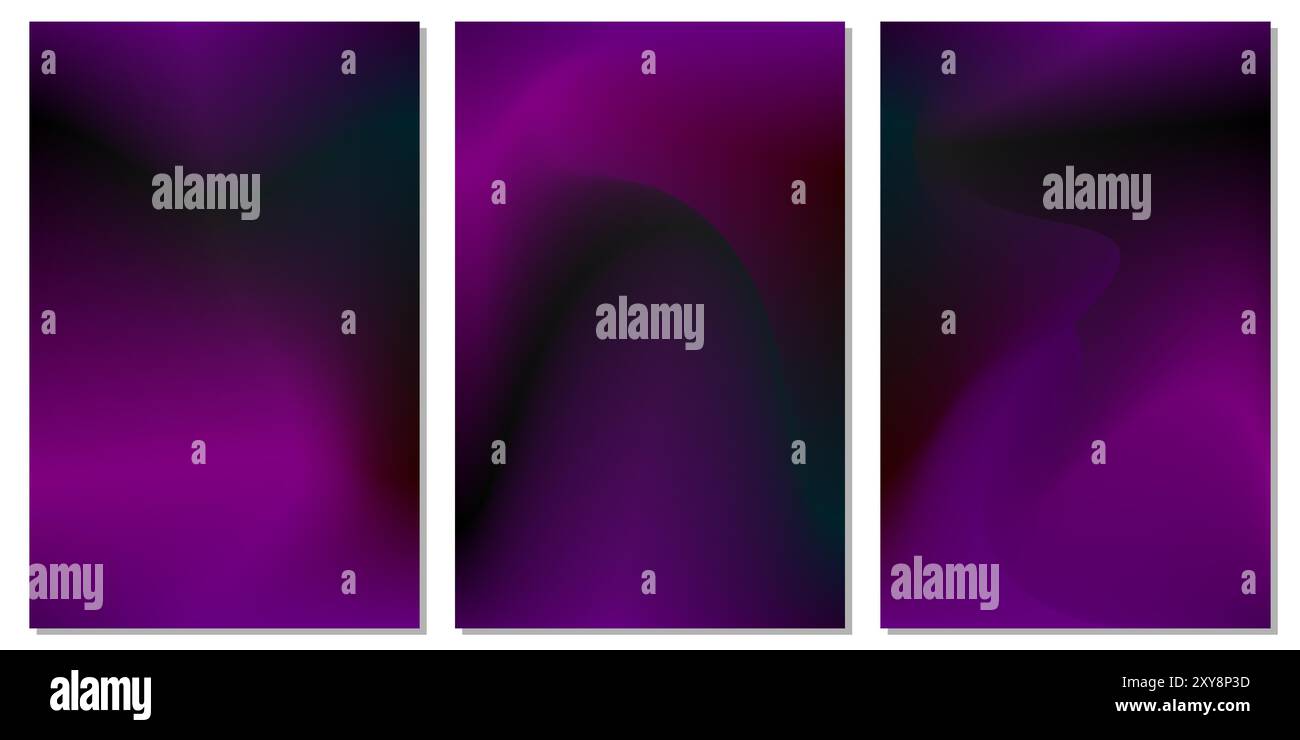Dark purple degradation backgrounds collection for backdrops ...