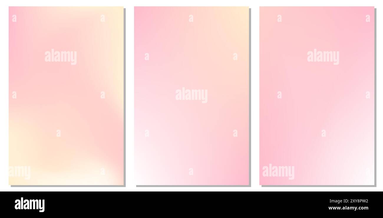 Pink and peach gradient abstract blurred wallpaper texture collection ...