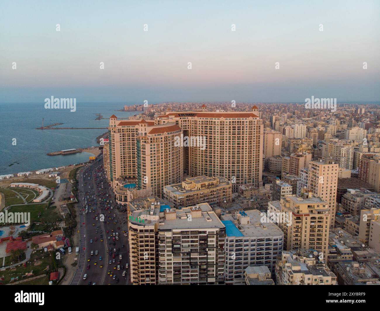 Egypt alexandria city aerial hi-res stock photography and images - Alamy