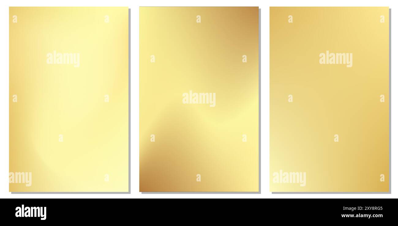 Smooth grainy metallic gradient Stock Vector Images - Alamy