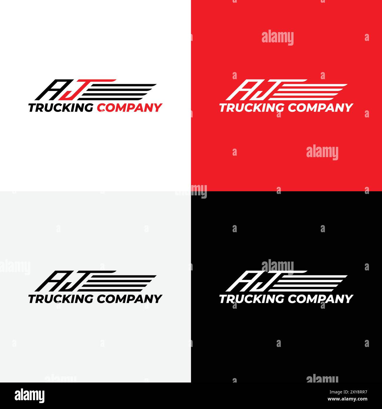 Truck Transport Logo Design
