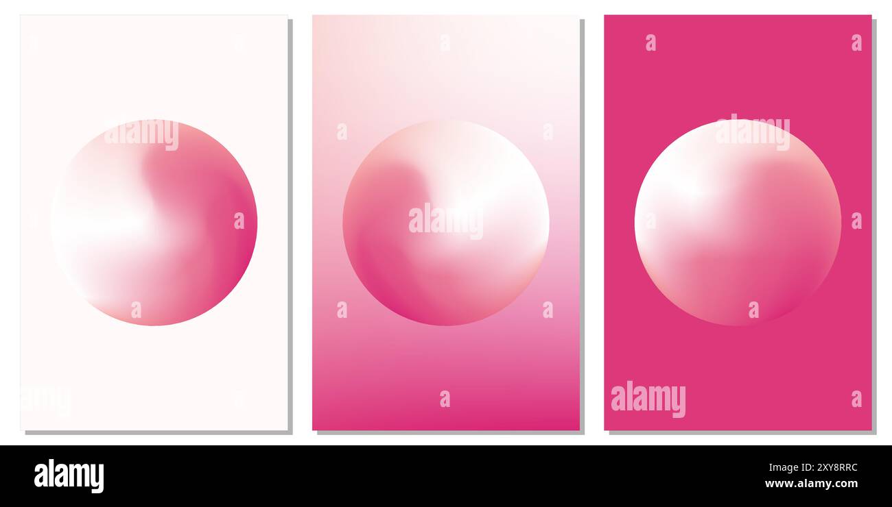 Mesh gradient backgrounds with soft color collection. For covers ...
