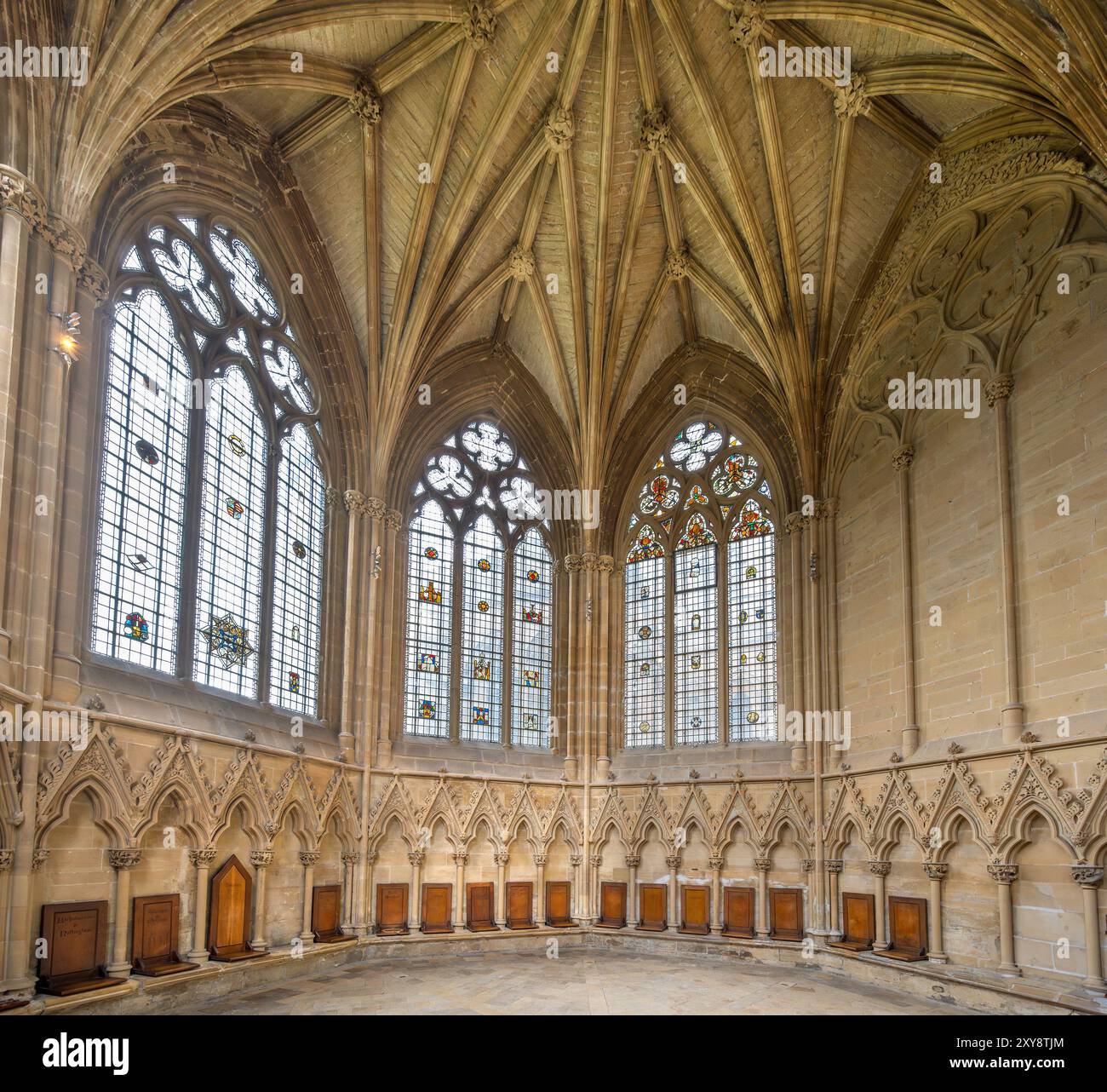 Interior of the chapter house hi-res stock photography and images - Alamy