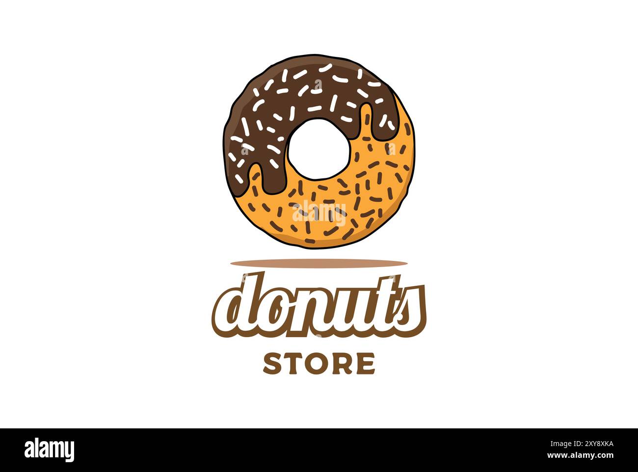 Simple Minimalist Donuts Bakery Restaurant Cafe Catering Snack Store ...