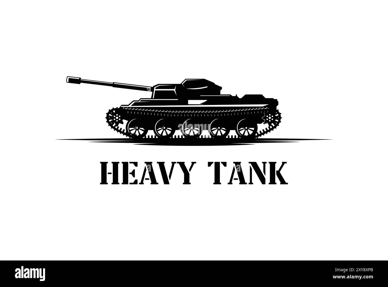Vintage Retro Heavy Tank Car for Weapon War Defense Army Soldier ...