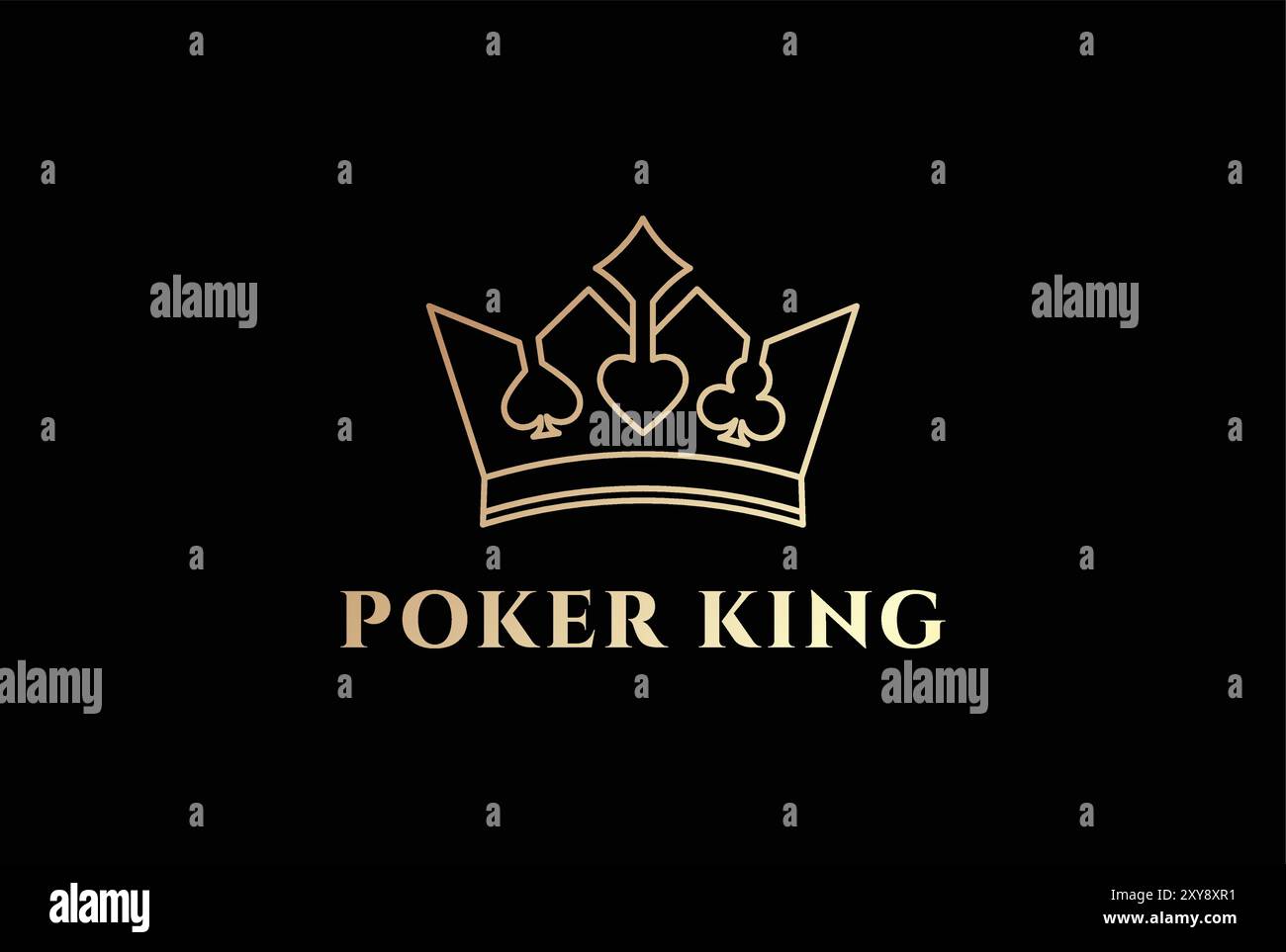 Elegant Luxury Golden Royal Playing Cards Heart Diamond Spade Club ...