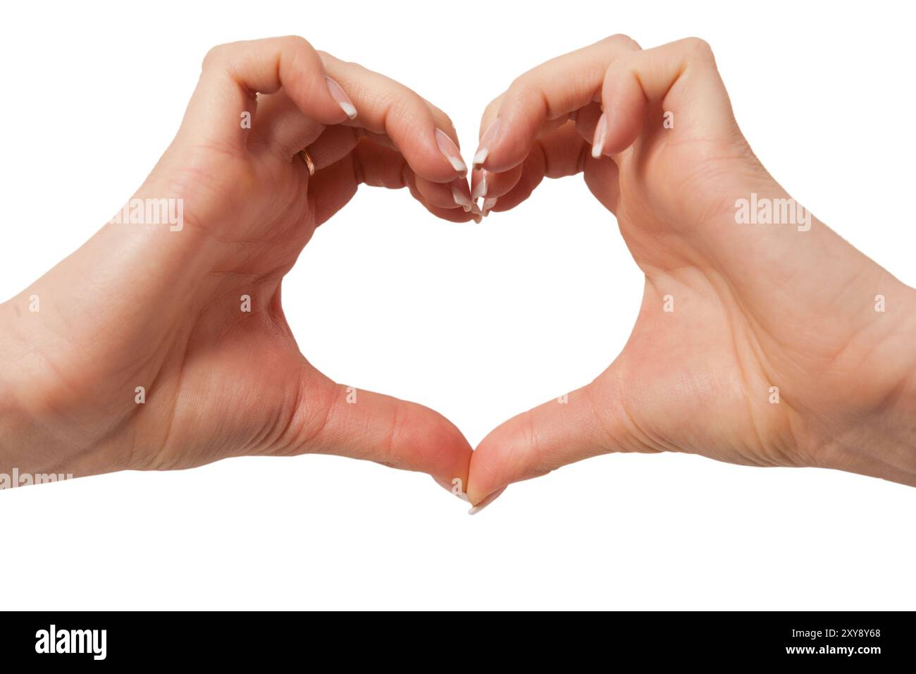 Hand power fist gesture isolated on white Stock Photo - Alamy