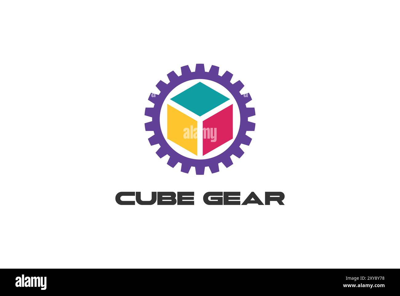 3d square packing box Stock Vector Images - Alamy