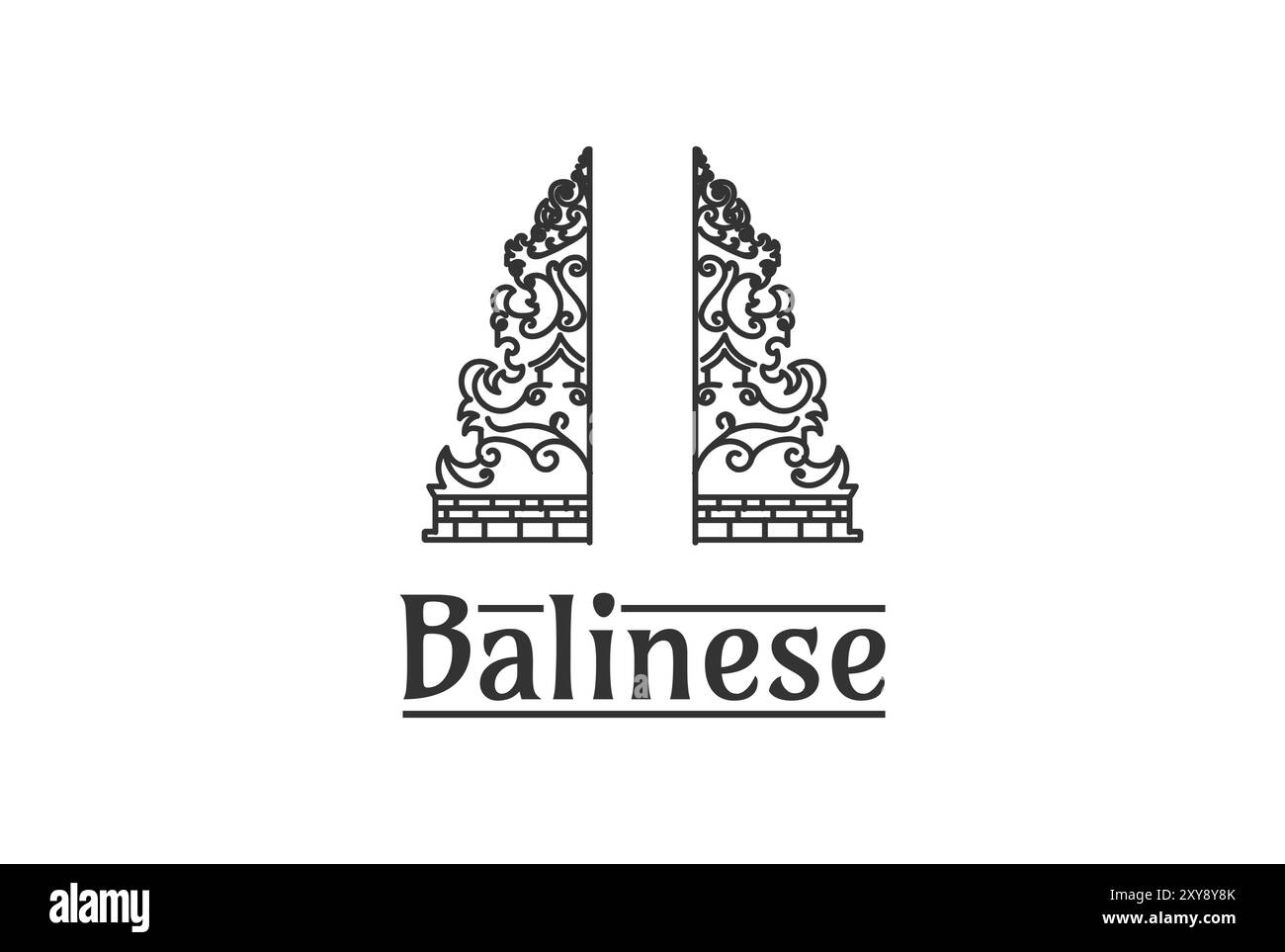 Indonesia bali buddha statue Stock Vector Images - Alamy
