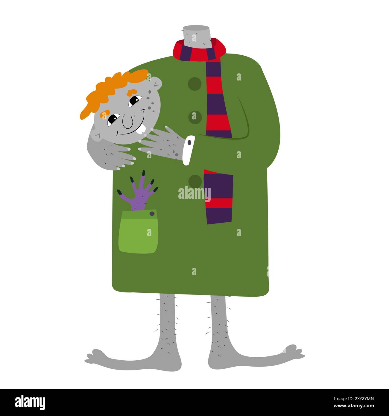 Hairy he man Stock Vector Images - Alamy