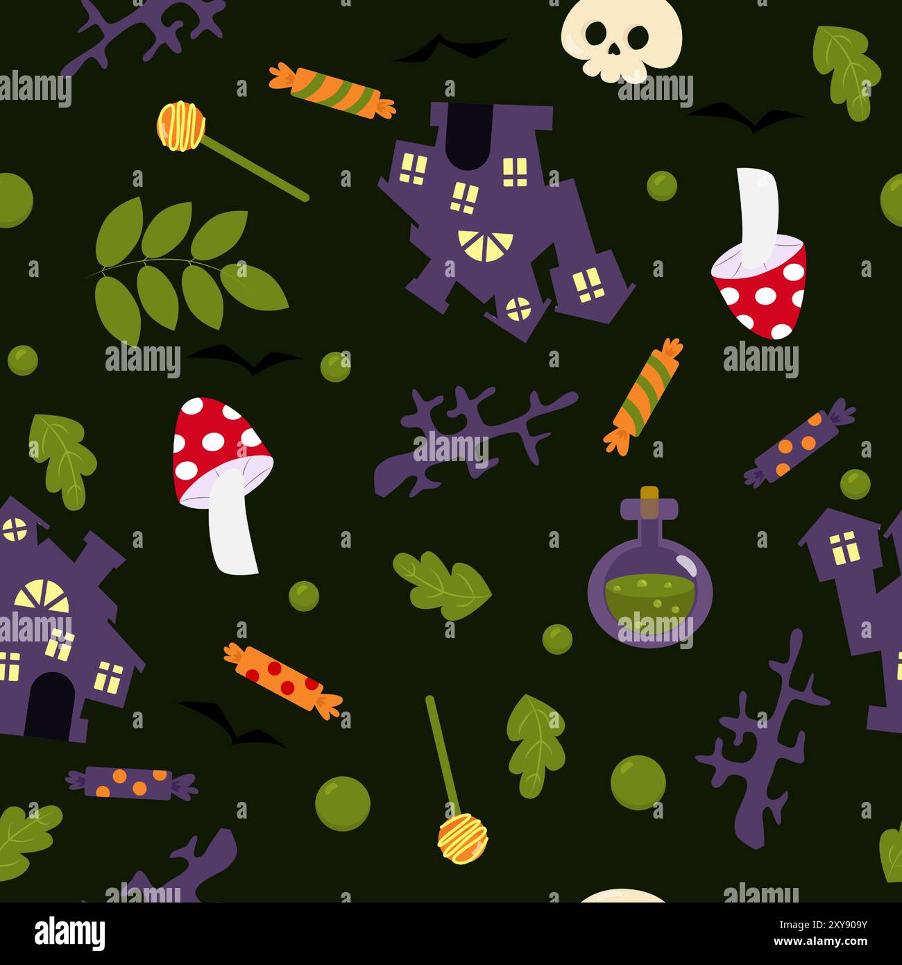 Autumn leaves candles Stock Vector Images - Alamy