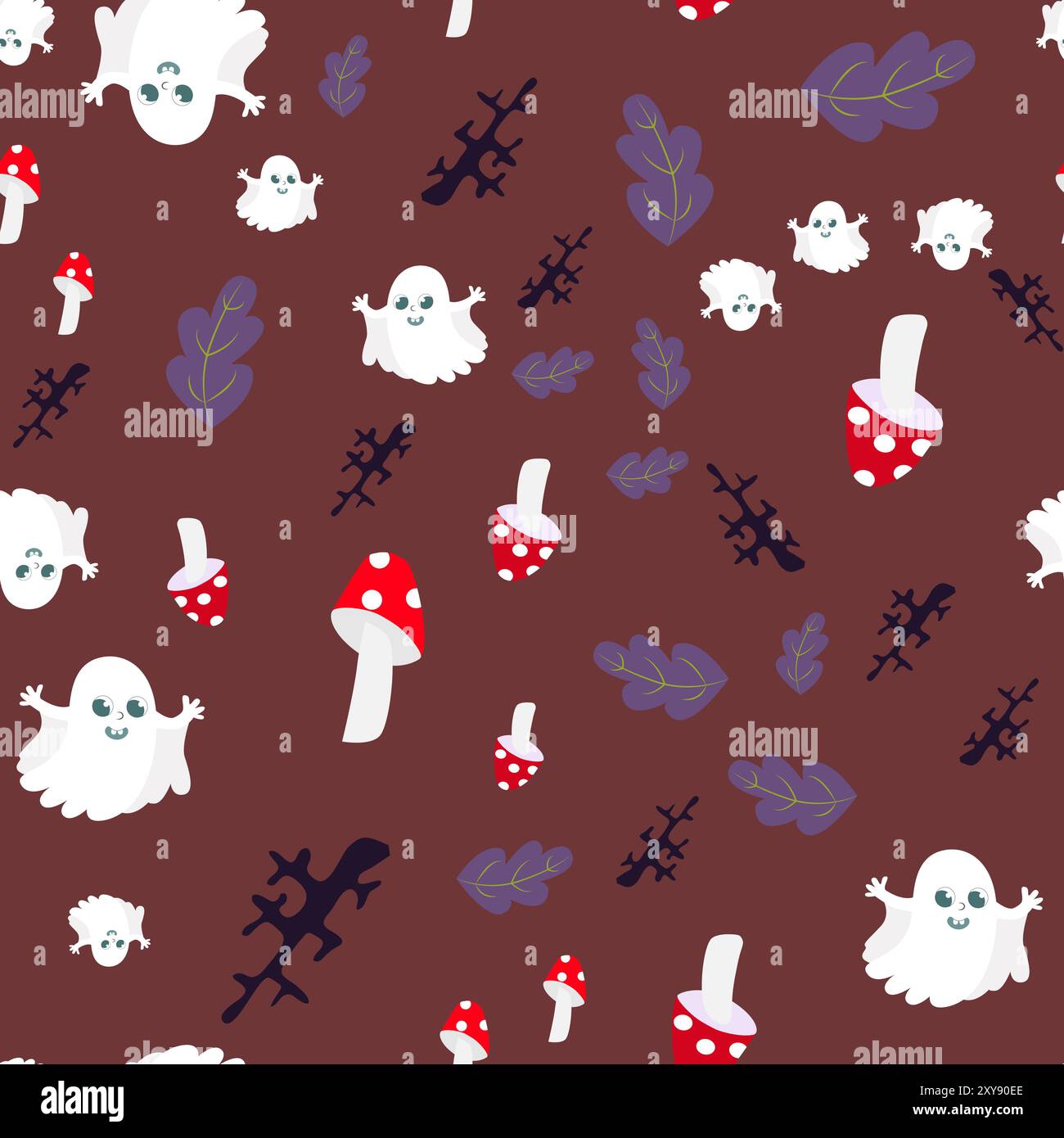 Cute mushrooms cartoon Stock Vector Images - Alamy