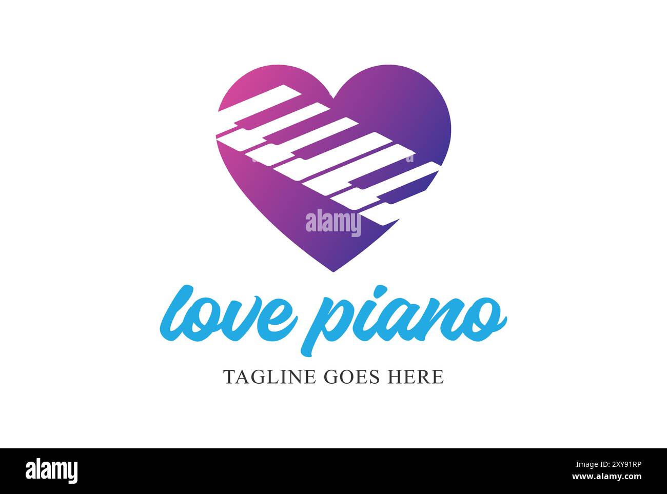 Symphony of love Stock Vector Images - Alamy