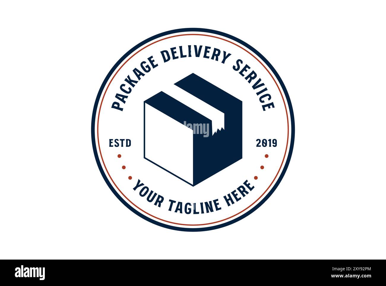 Circle Circular Square Cube Cardboard Box for Package Delivery Service ...