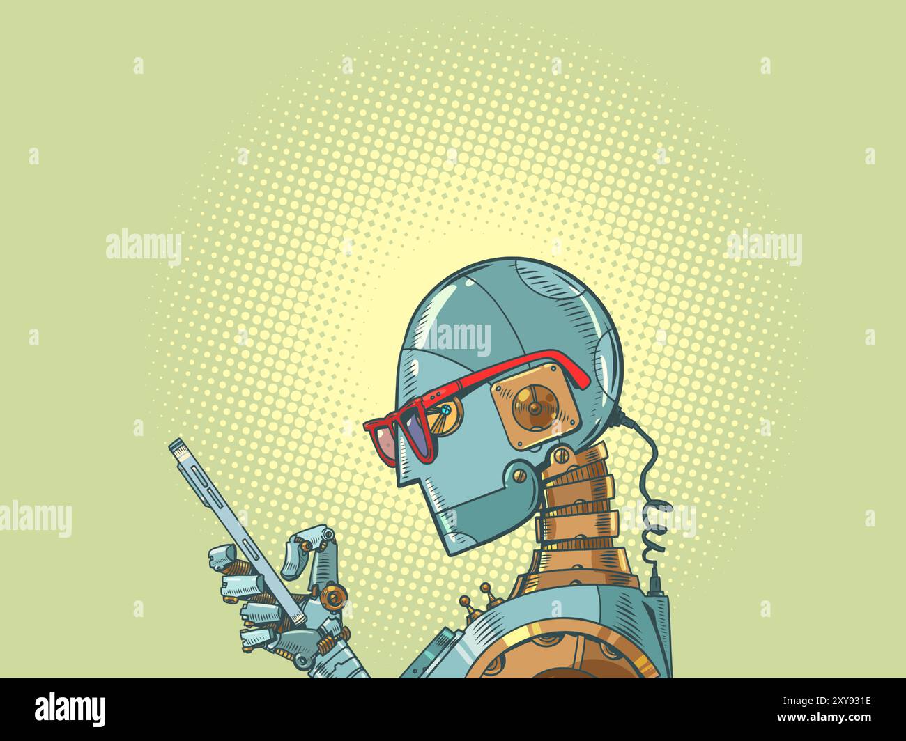 Computer bots Stock Vector Images - Alamy