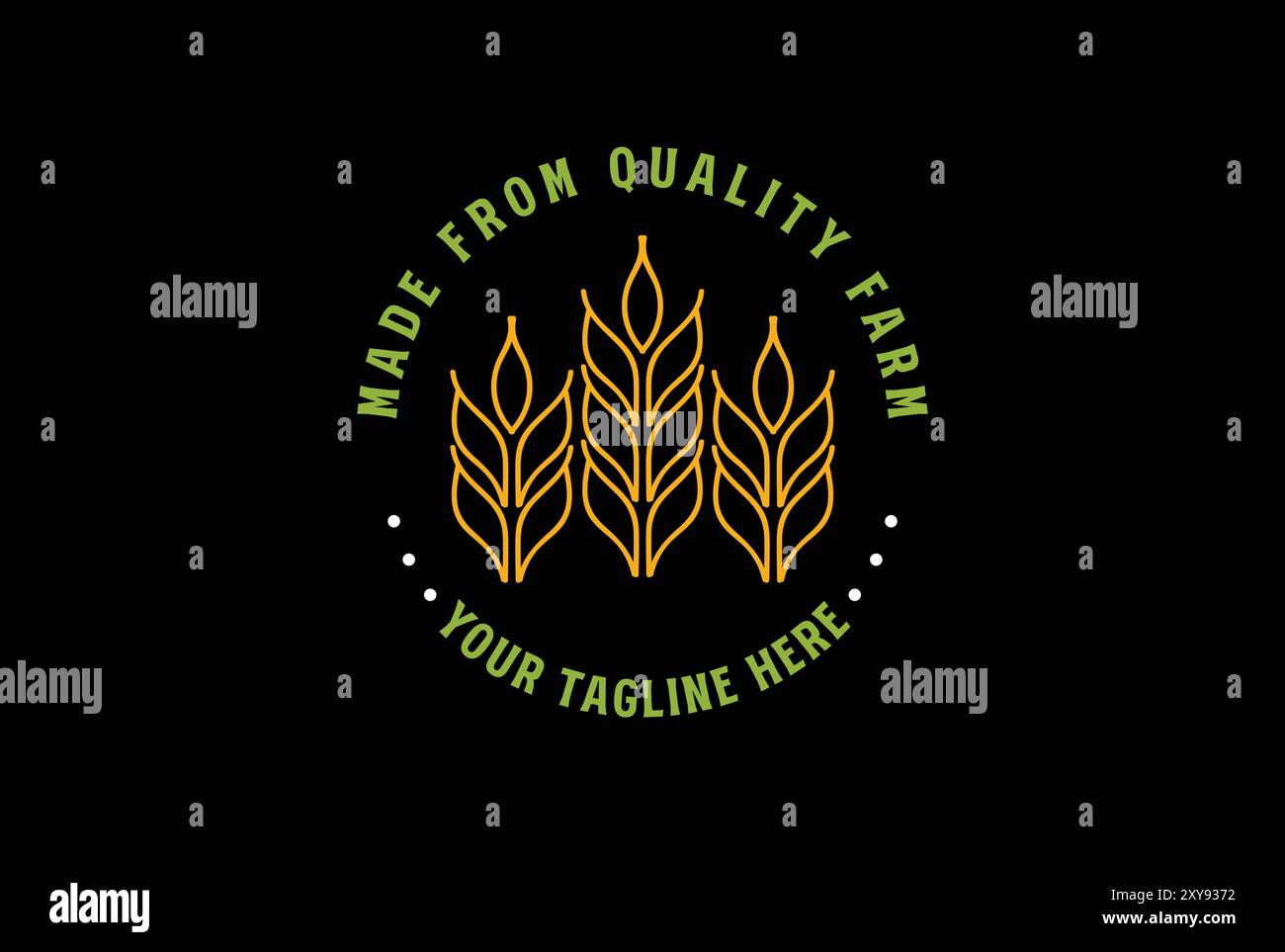 Rice wheat barley grains Stock Vector Images - Alamy