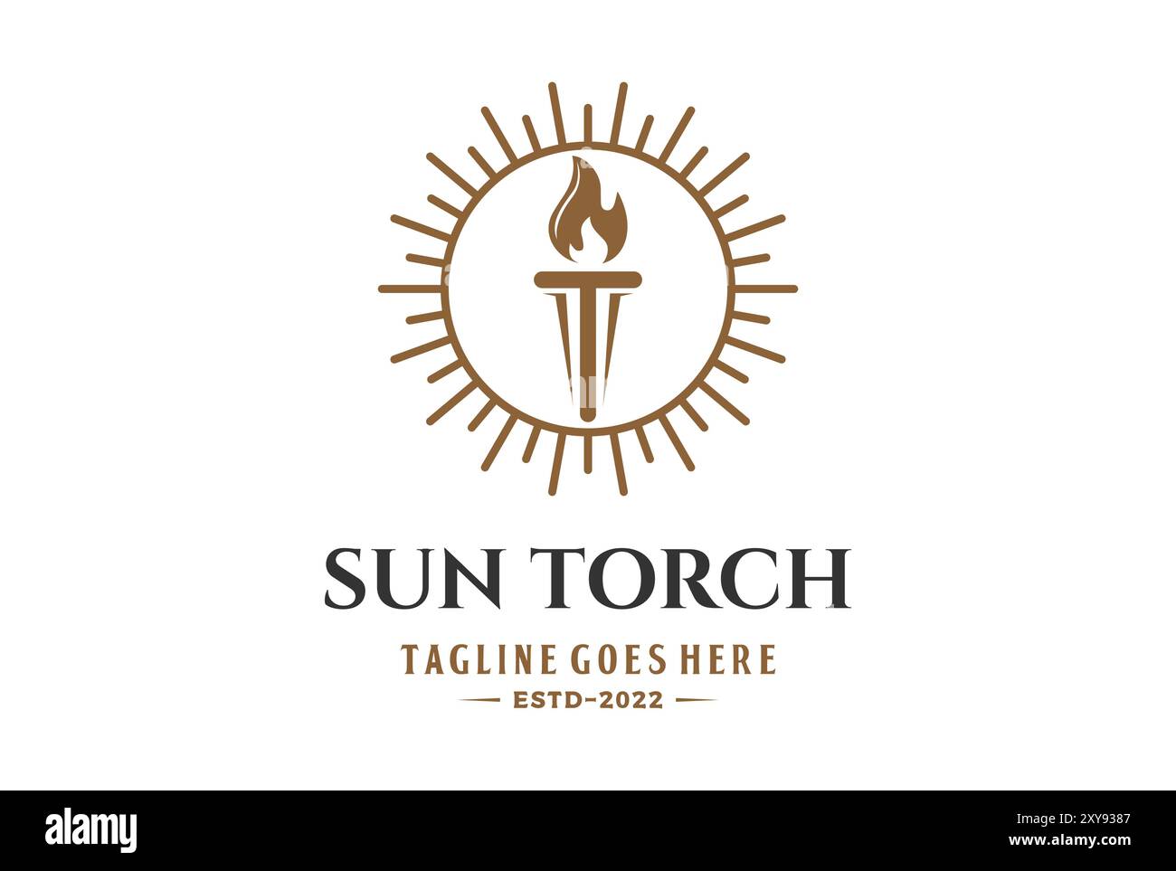 Torch tower Stock Vector Images - Alamy