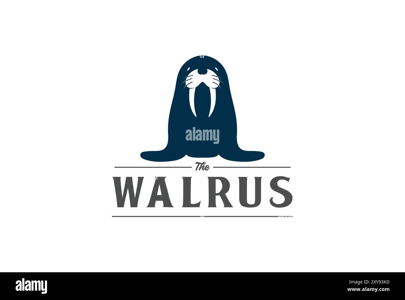 Walrus Mascot Logo