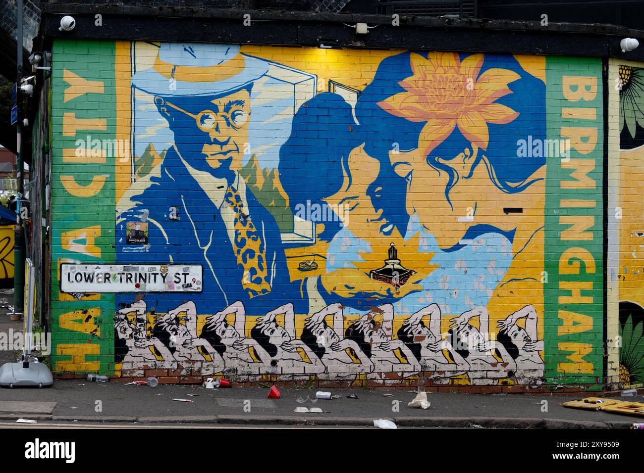 Street art, Lower Trinity Street, Digbeth, Birmingham, West Midlands ...