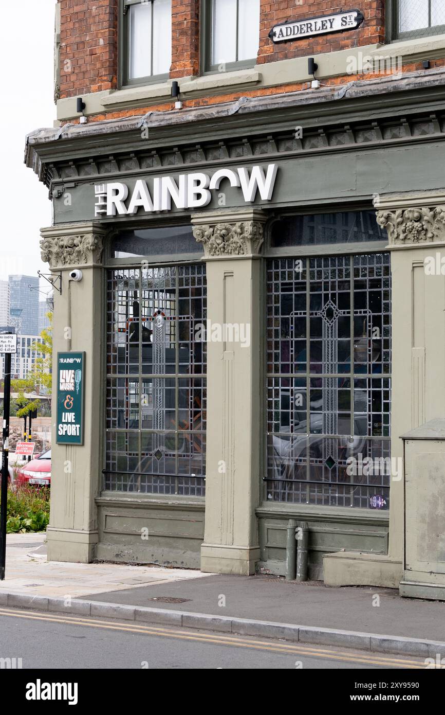The Rainbow pub, Digbeth, Birmingham, West Midlands, England, UK Stock ...