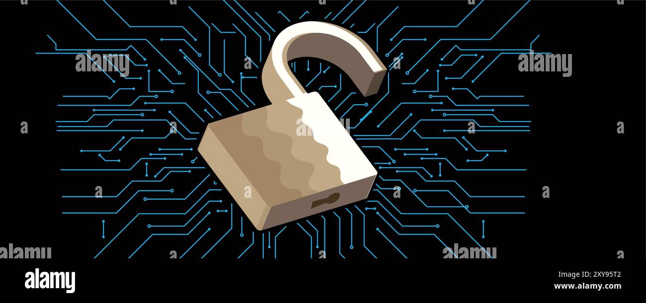 Protection against phishing Stock Vector Images - Alamy