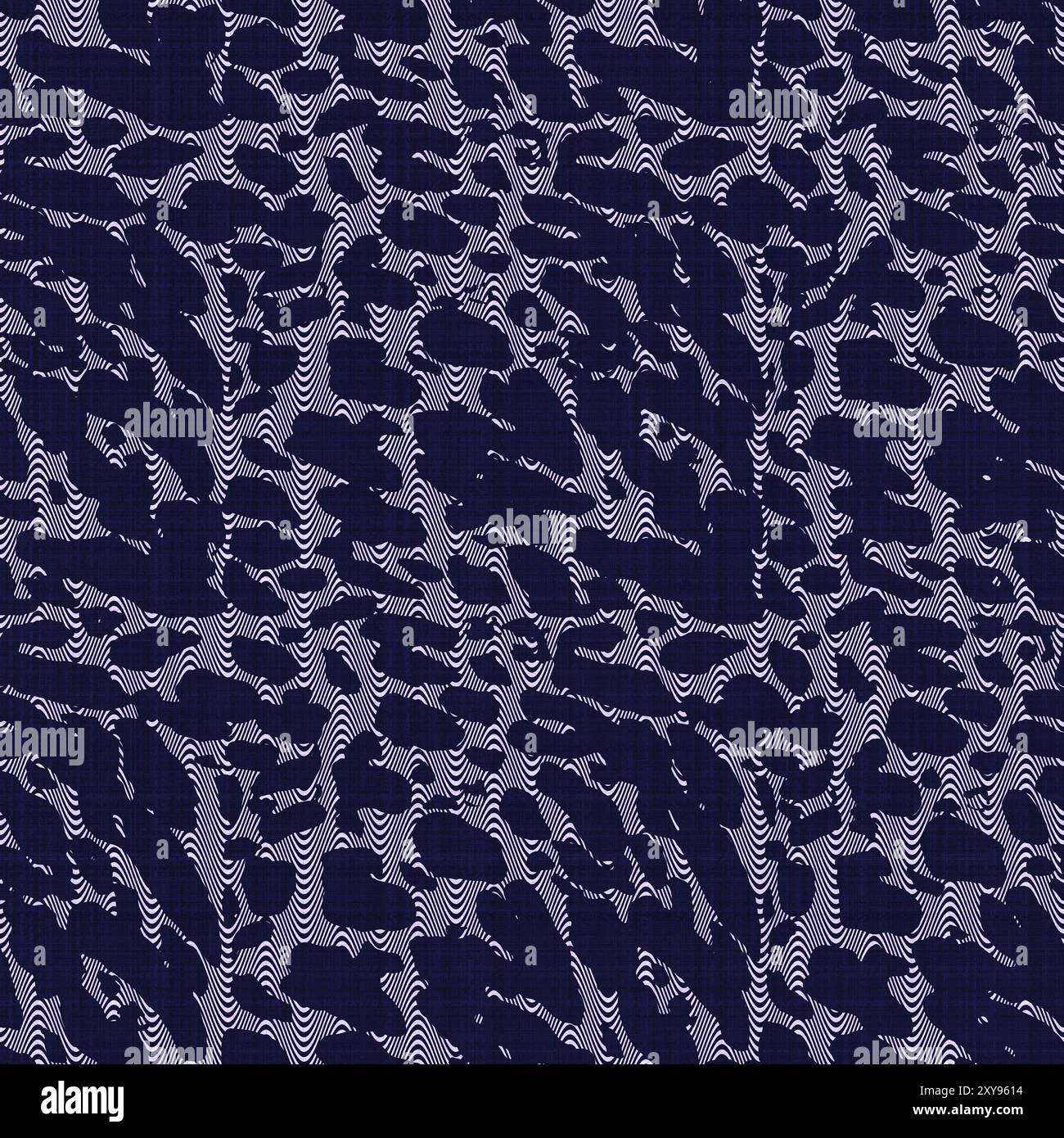 Dark purple camouflage flecked effect abstract seamless pattern ...