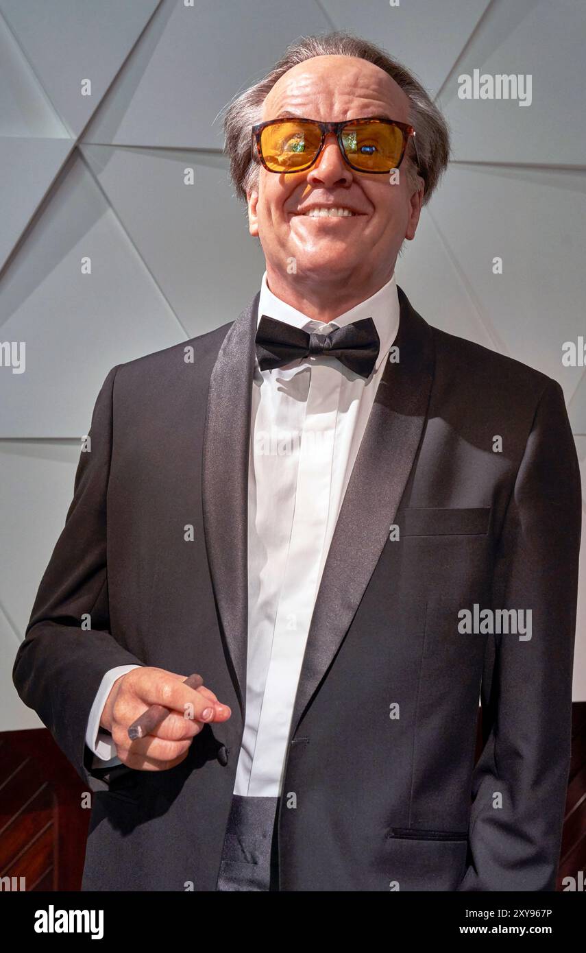 John Nicholson figure in the Wax Museum in Barcelona, Spain Stock Photo ...