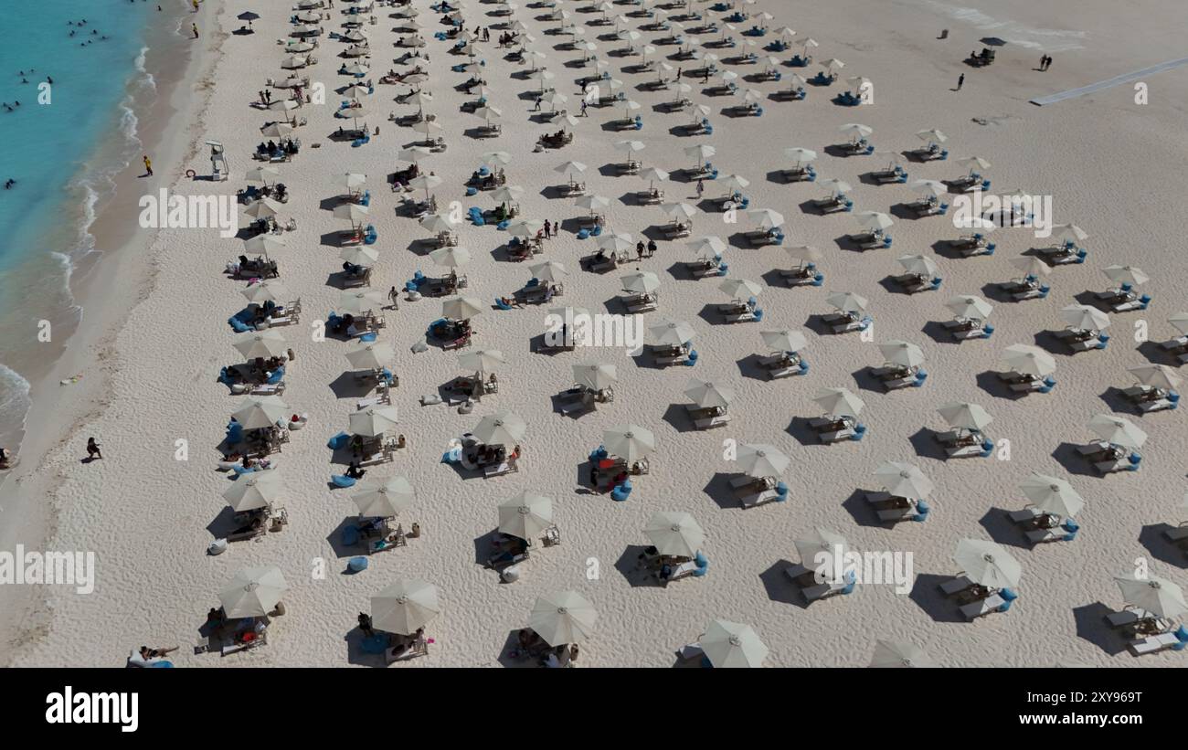 Marrasi , North coast , Egypt , drone pictures, Egypt drone Stock Photo ...