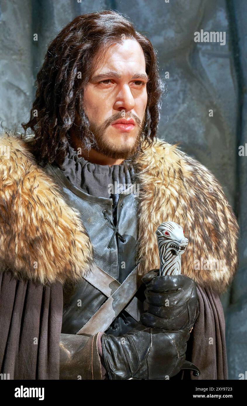 John Snow figure in the Wax Museum in Barcelona, Spain Stock Photo - Alamy