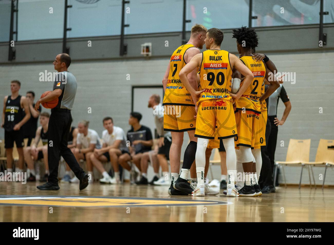 Teamkreis Kirchheim, GER, MHP Riesen Ludwigsburg vs. Kirchheim Knights ...