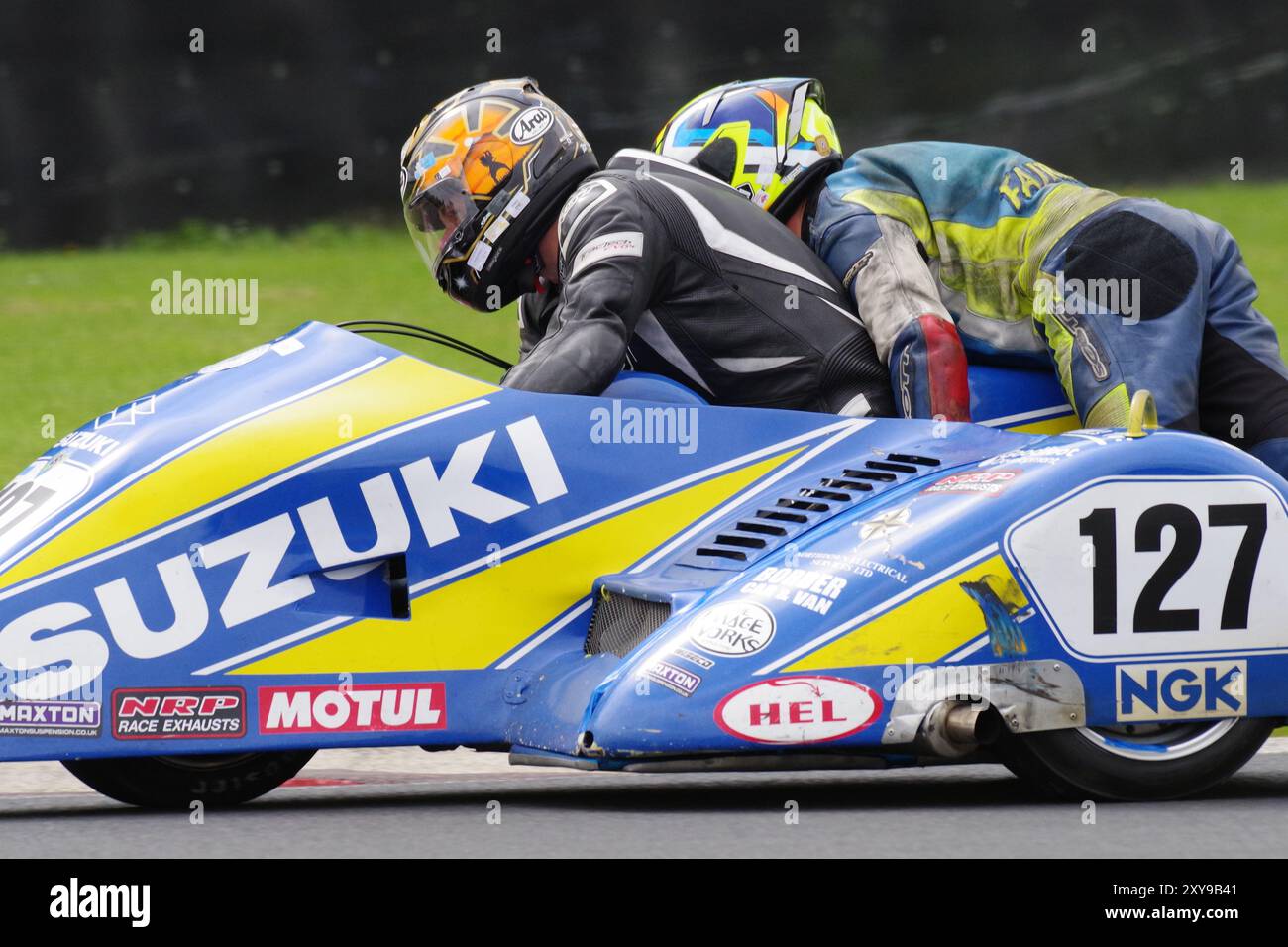 Dalton on Tees, England, 25 August 2024. George McMahon driving a ...