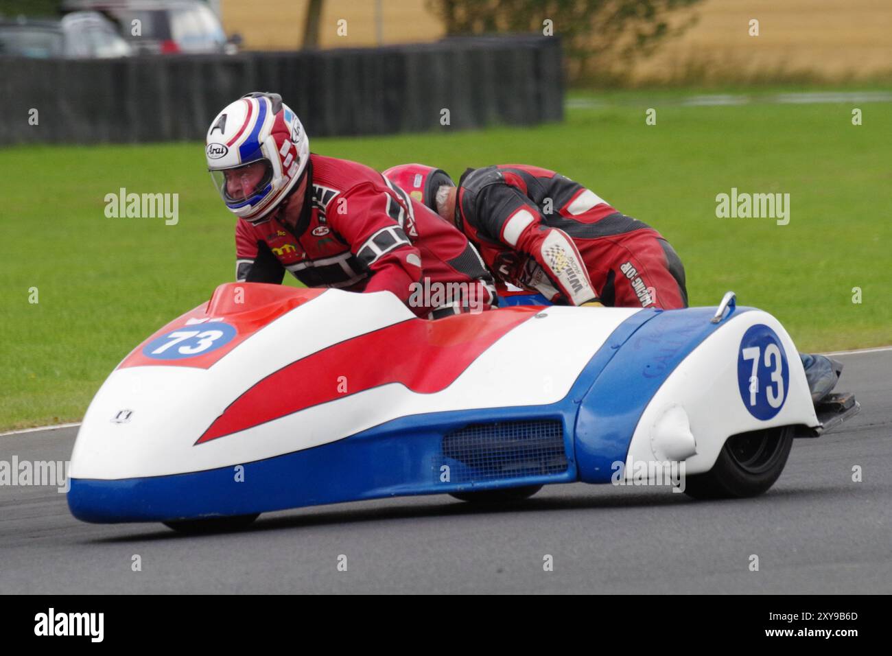 Dalton on Tees, England, 25 August 2024. Dave Crawford driving a Windle ...