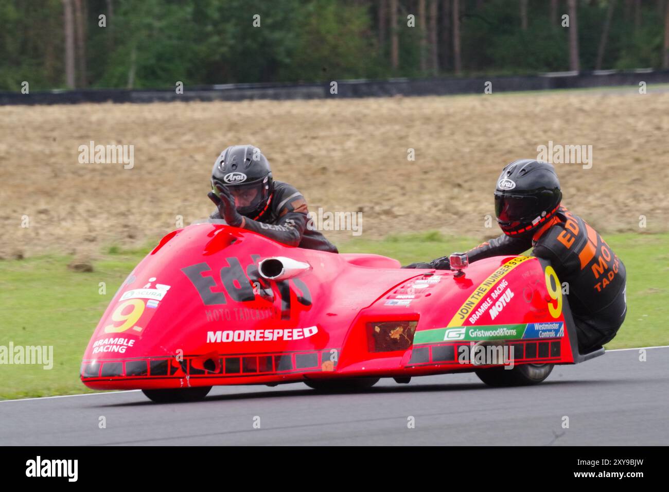 Dalton on Tees, England, 25 August 2024. Kieran Clarke driving a CES ...