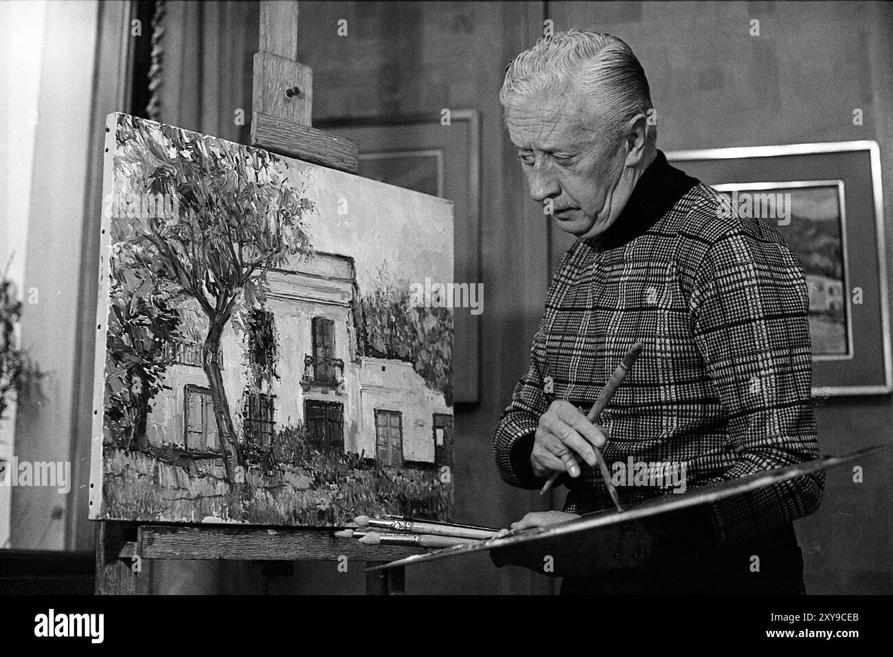 Argentine painter and collector Clemente Lococo Jr.at his home in ...