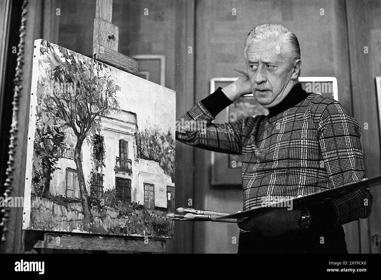 Argentine painter and collector Clemente Lococo Jr.at his home in ...