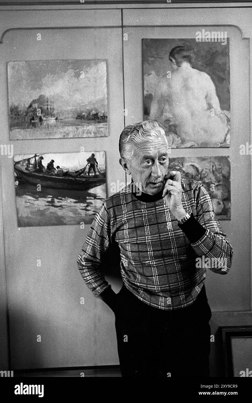 Argentine painter and collector Clemente Lococo Jr.at his home in ...