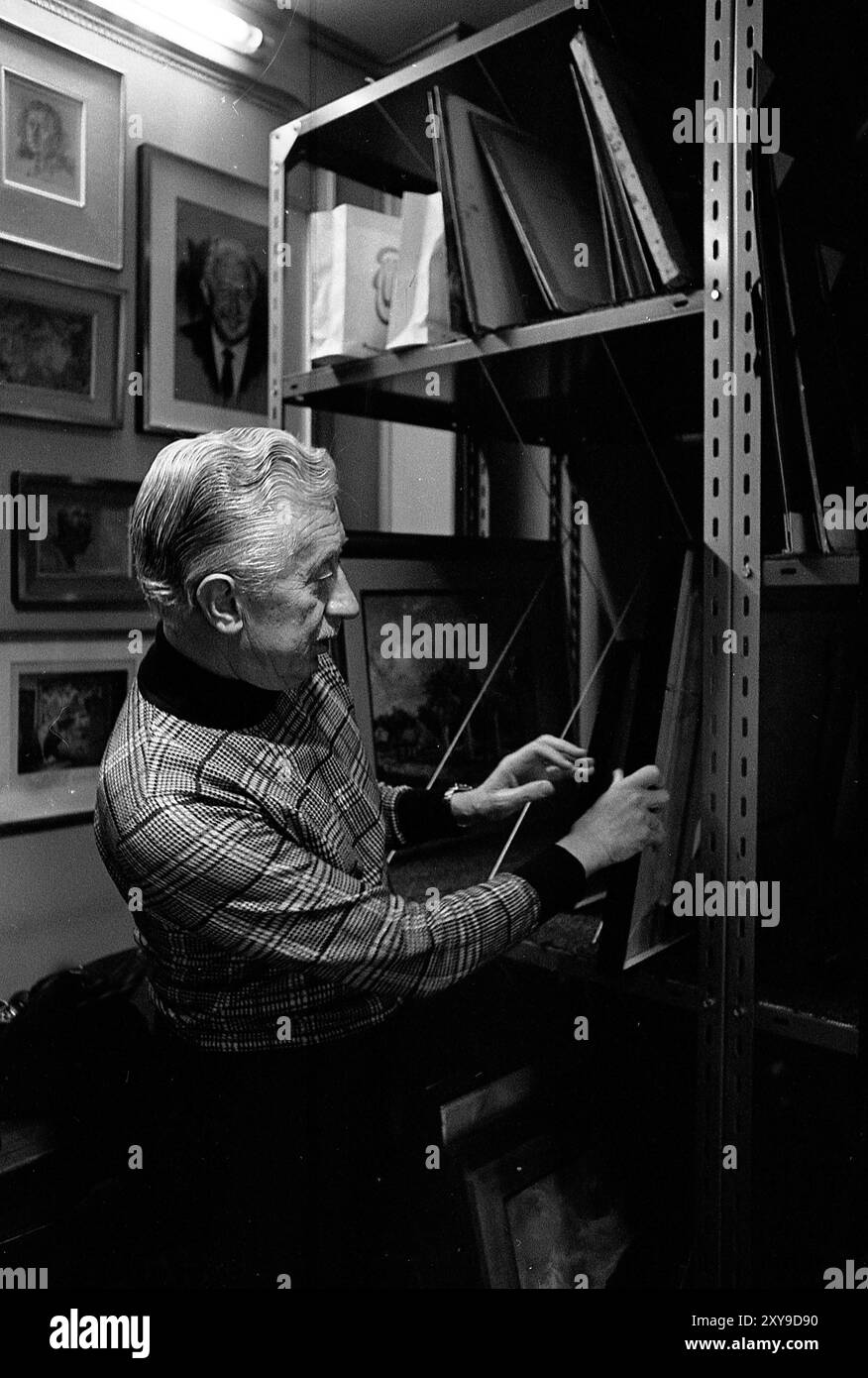 Argentine painter and collector Clemente Lococo Jr.at his home in ...