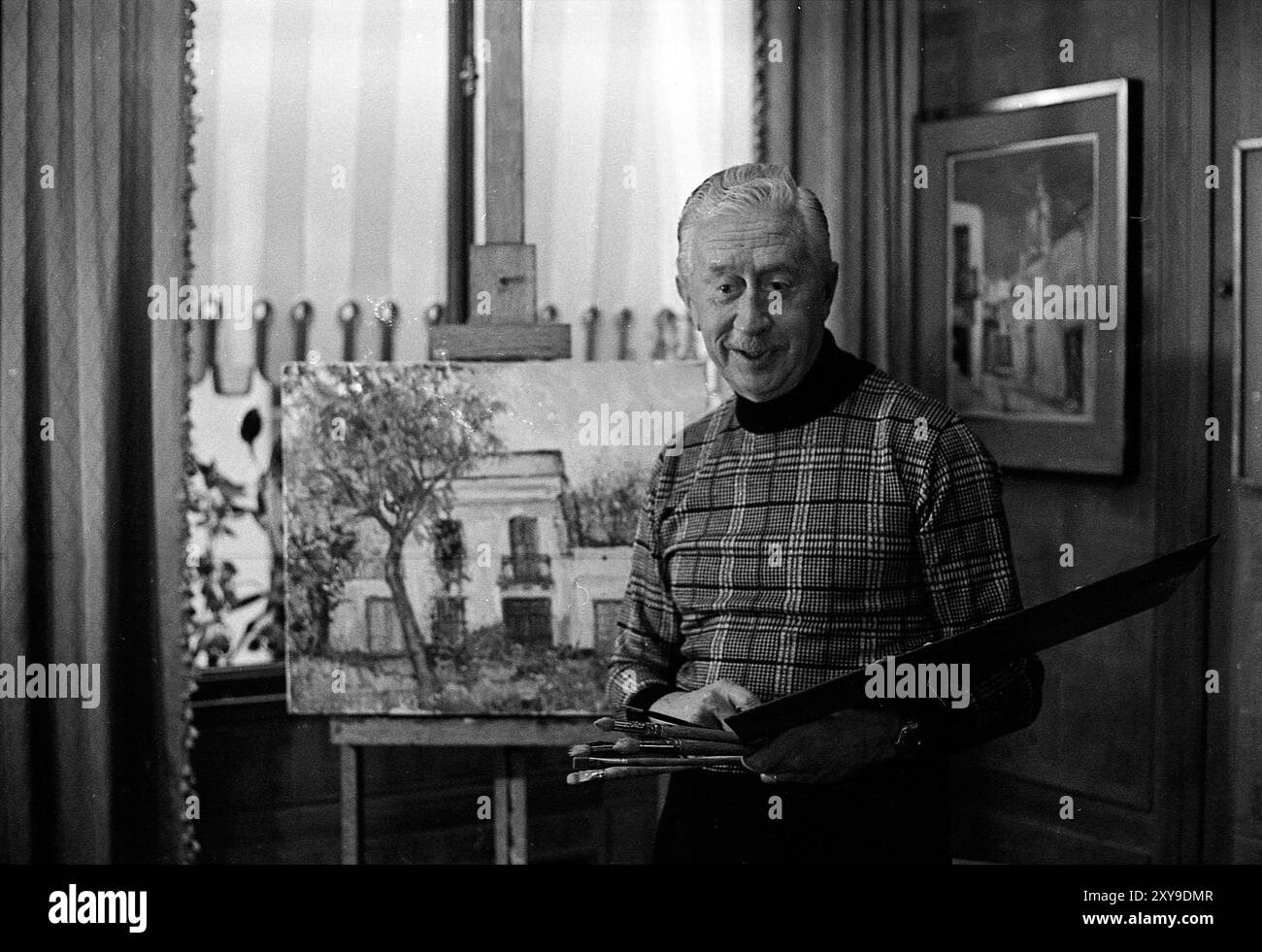 Argentine painter and collector Clemente Lococo Jr.at his home in ...