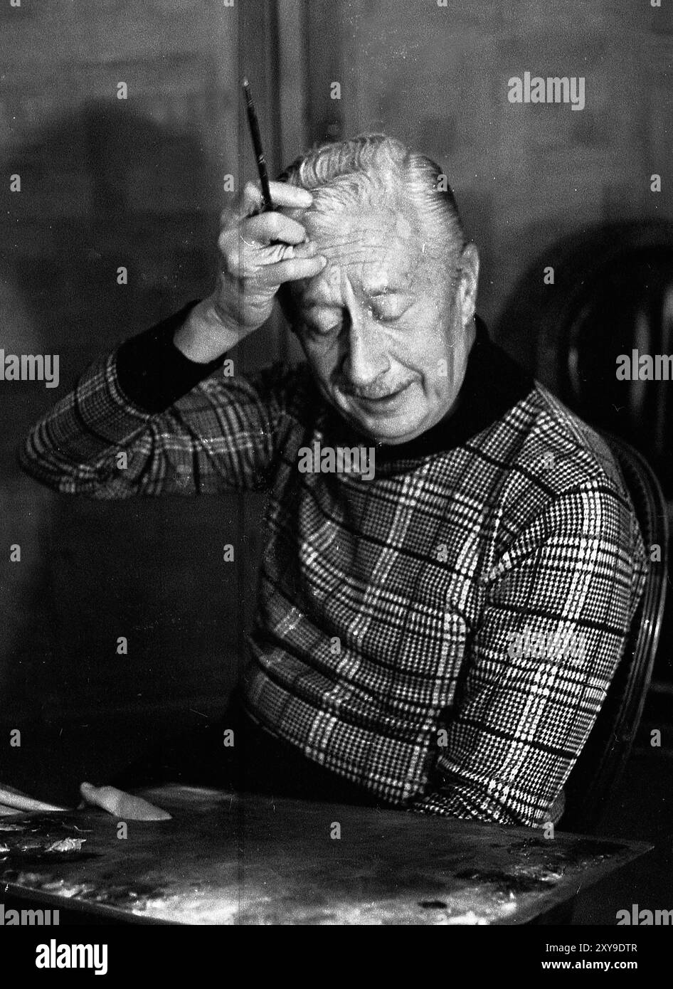 Argentine painter and collector Clemente Lococo Jr.at his home in ...